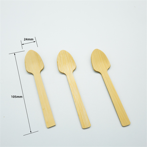 Bamboo disposable degradable small bamboo spoon - Hunan Zhuzhiyuan ...